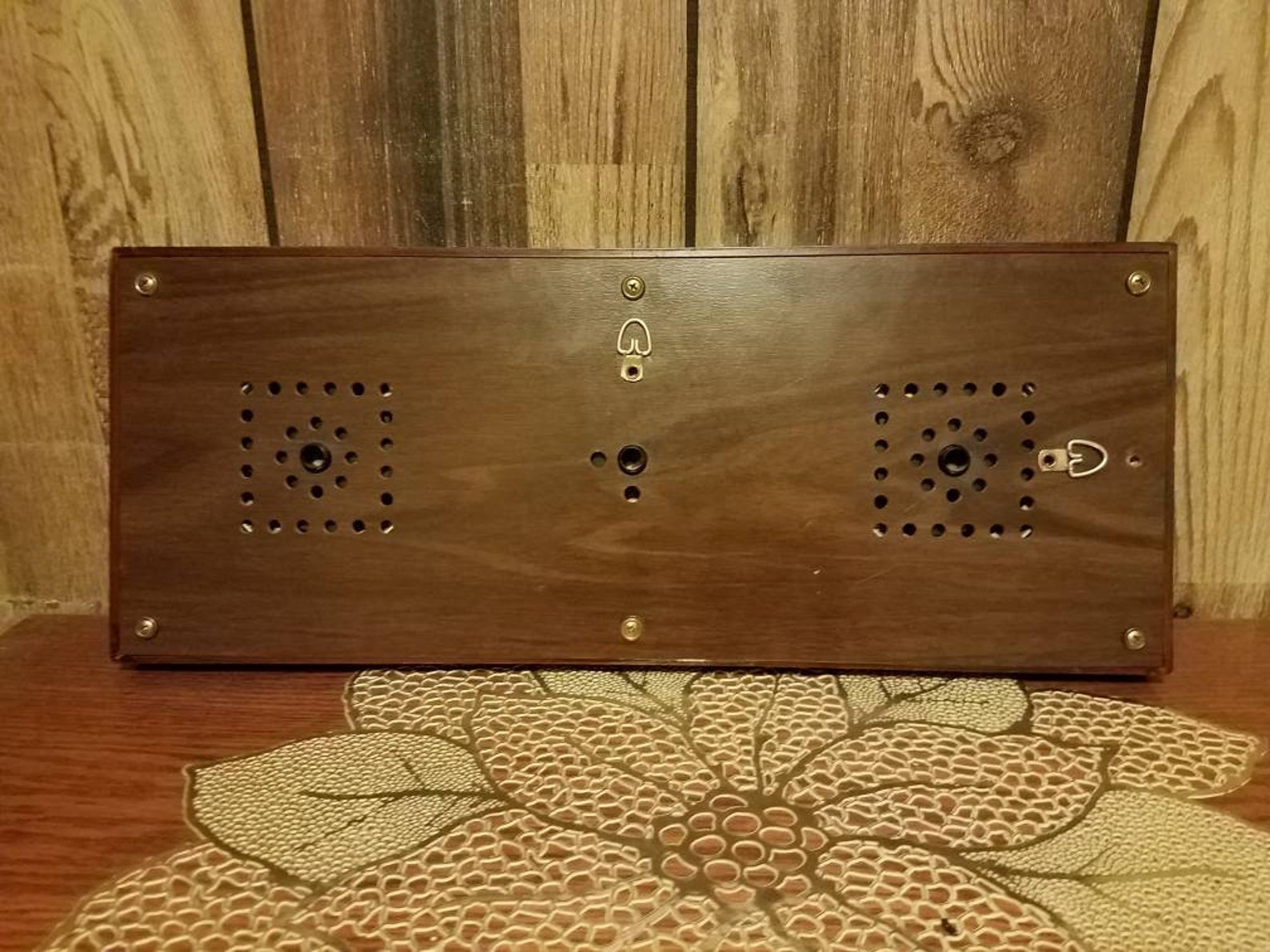 Vintage thermometer barometer humidity meter made by | Etsy