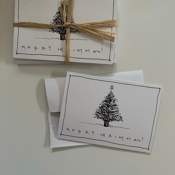Hand Drawn Cards - Etsy