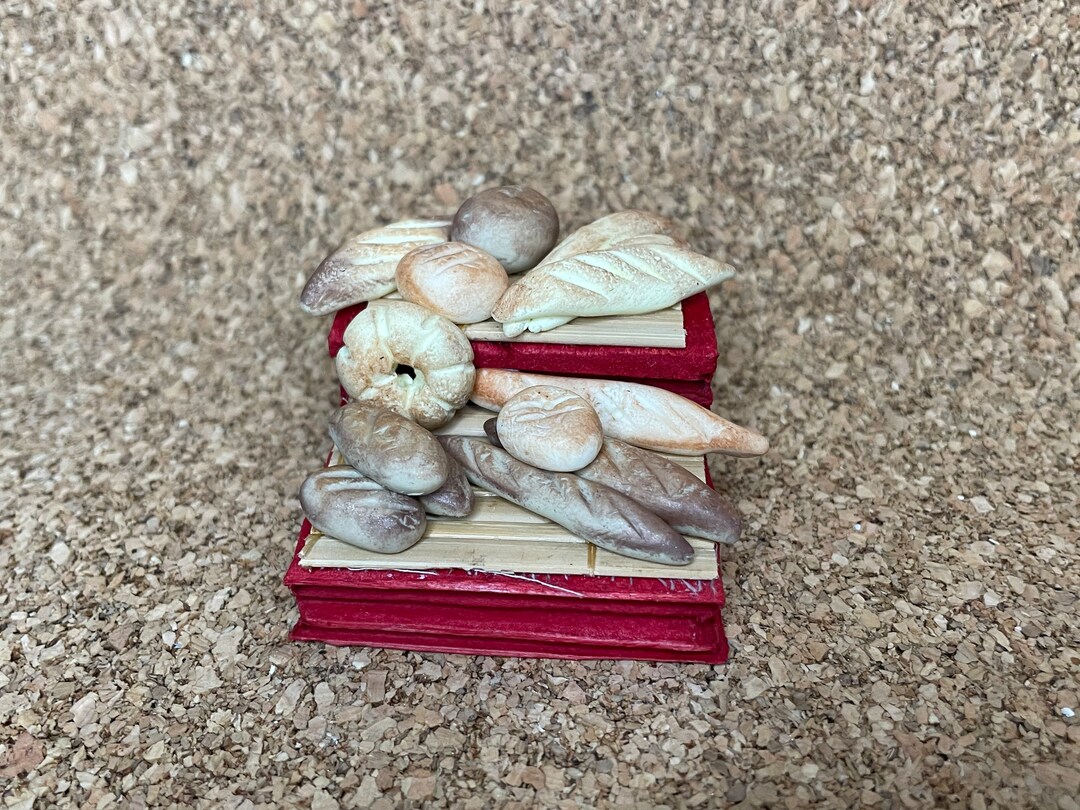 Bakery, Bread Stall, Christmas Crib Decor, in Fimo Clay - Etsy