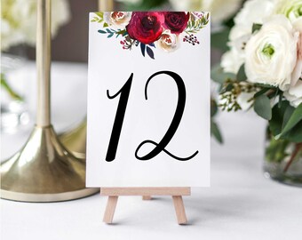 Pearl Table Numbers - Etsy