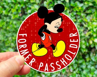 Annual Passholder Sticker - Etsy