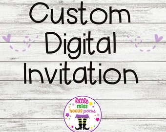 Custom Invitation Jpeg - Etsy