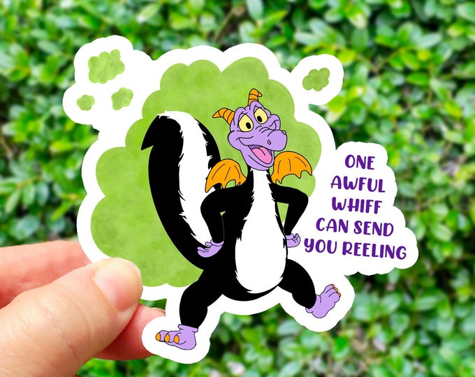 Figment Skunk Sticker - Etsy