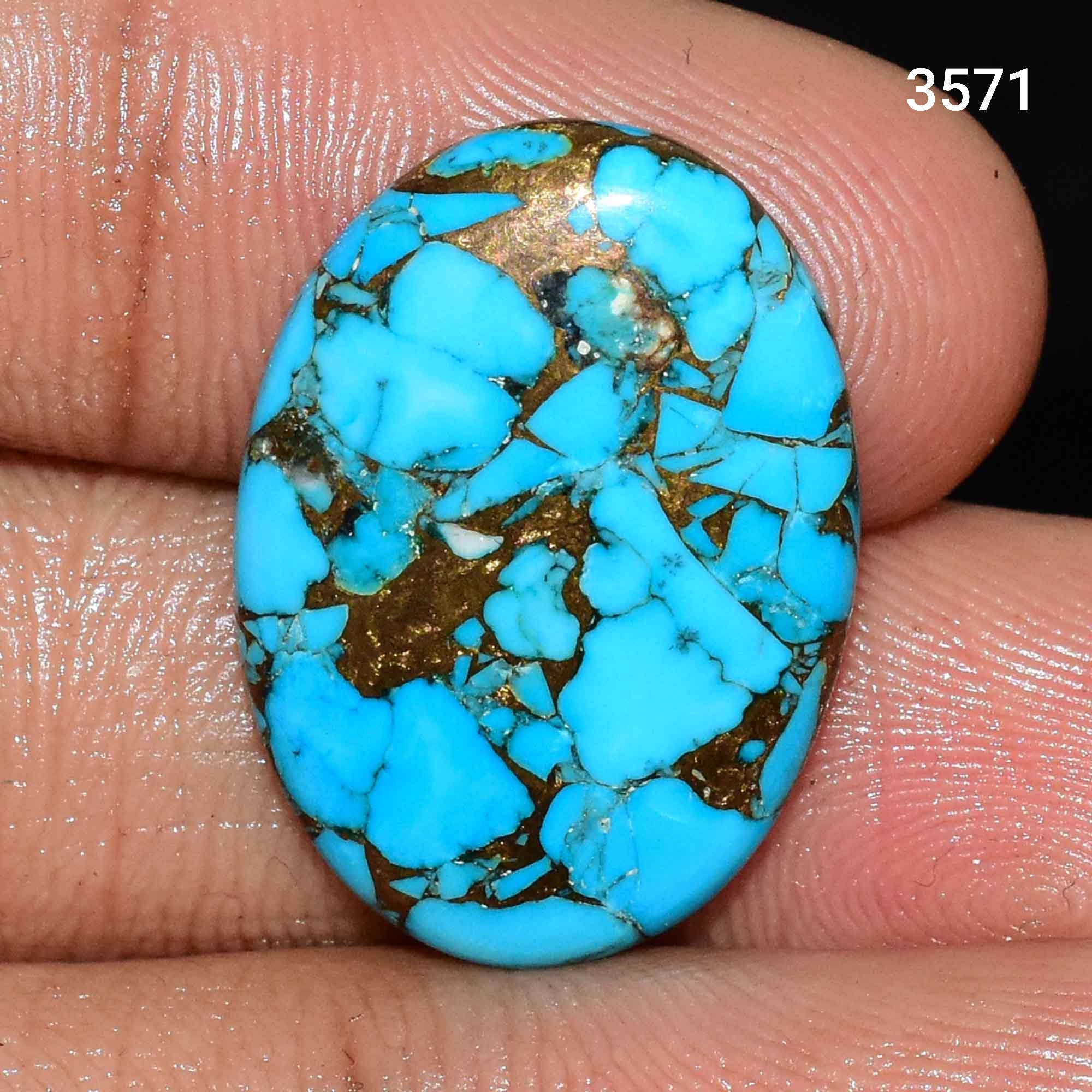 70% OFF Blue Mohave Turquoise Gemstone Mohave Blue Turquoise | Etsy