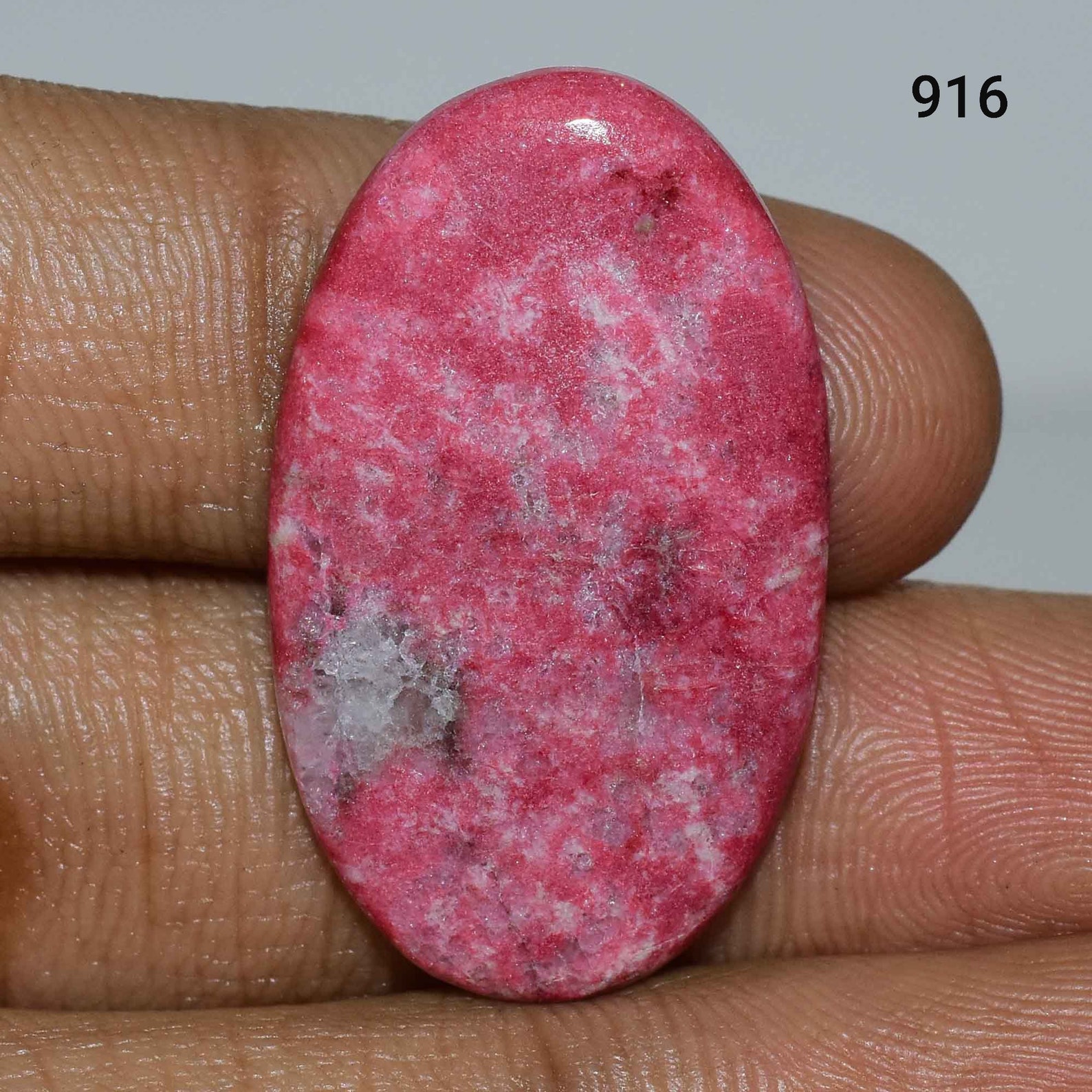 Top AAA Natural Thulite Gemstone Thulite Cabochon Thulite - Etsy UK