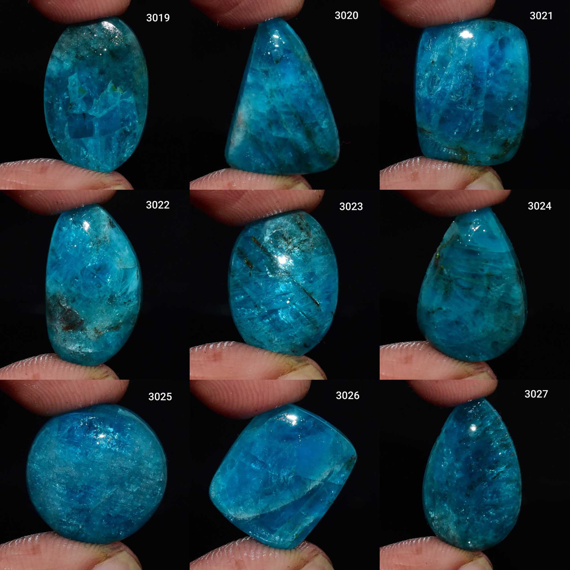 Natural Neon Apatite Gemstone Loose Stone Neon Apatite | Etsy