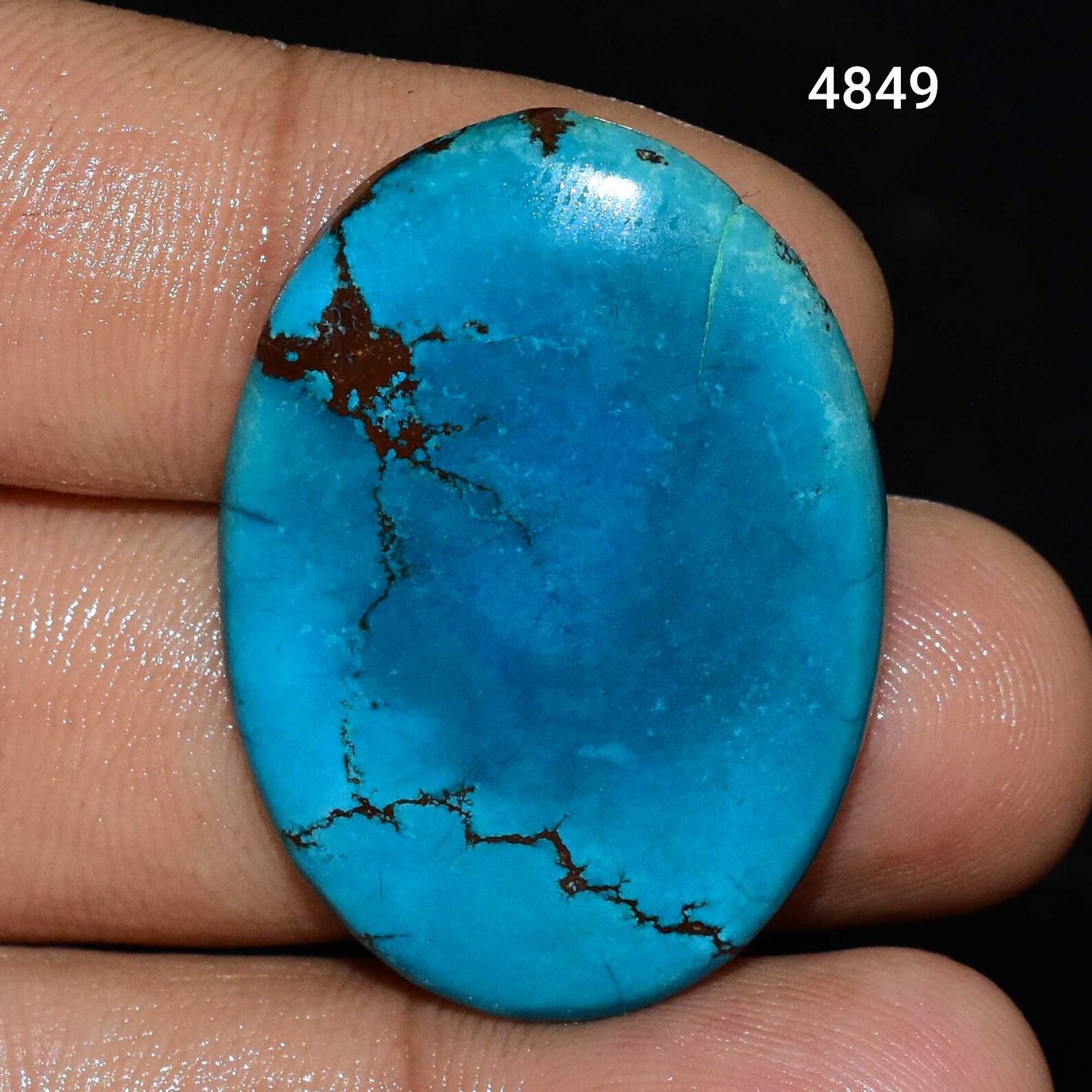 Awesome Designer Magnesite Turquoise Cabochon Natural - Etsy