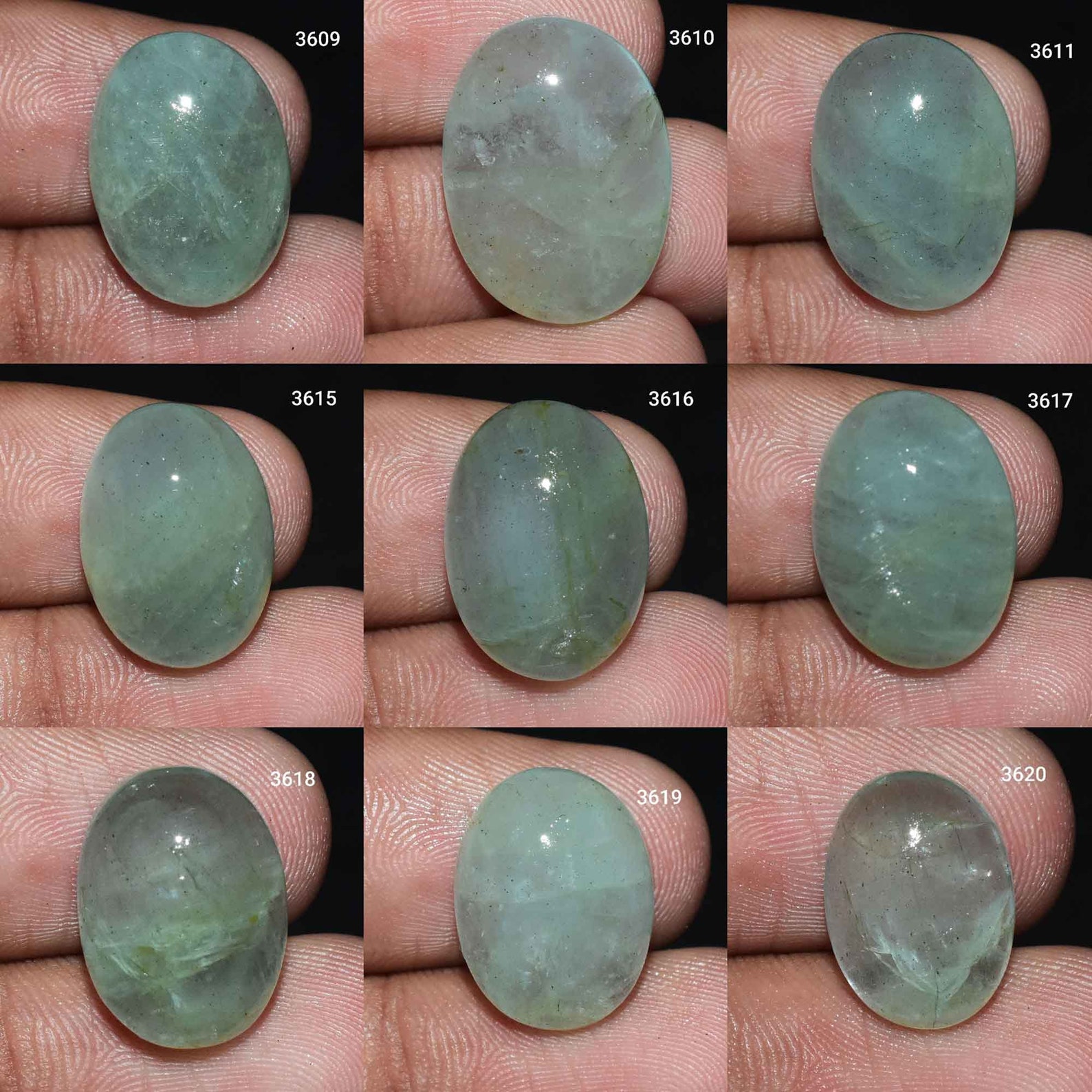 Pierre précieuse 100%Natural Aquamarine Aquamarine Cabochon | Etsy