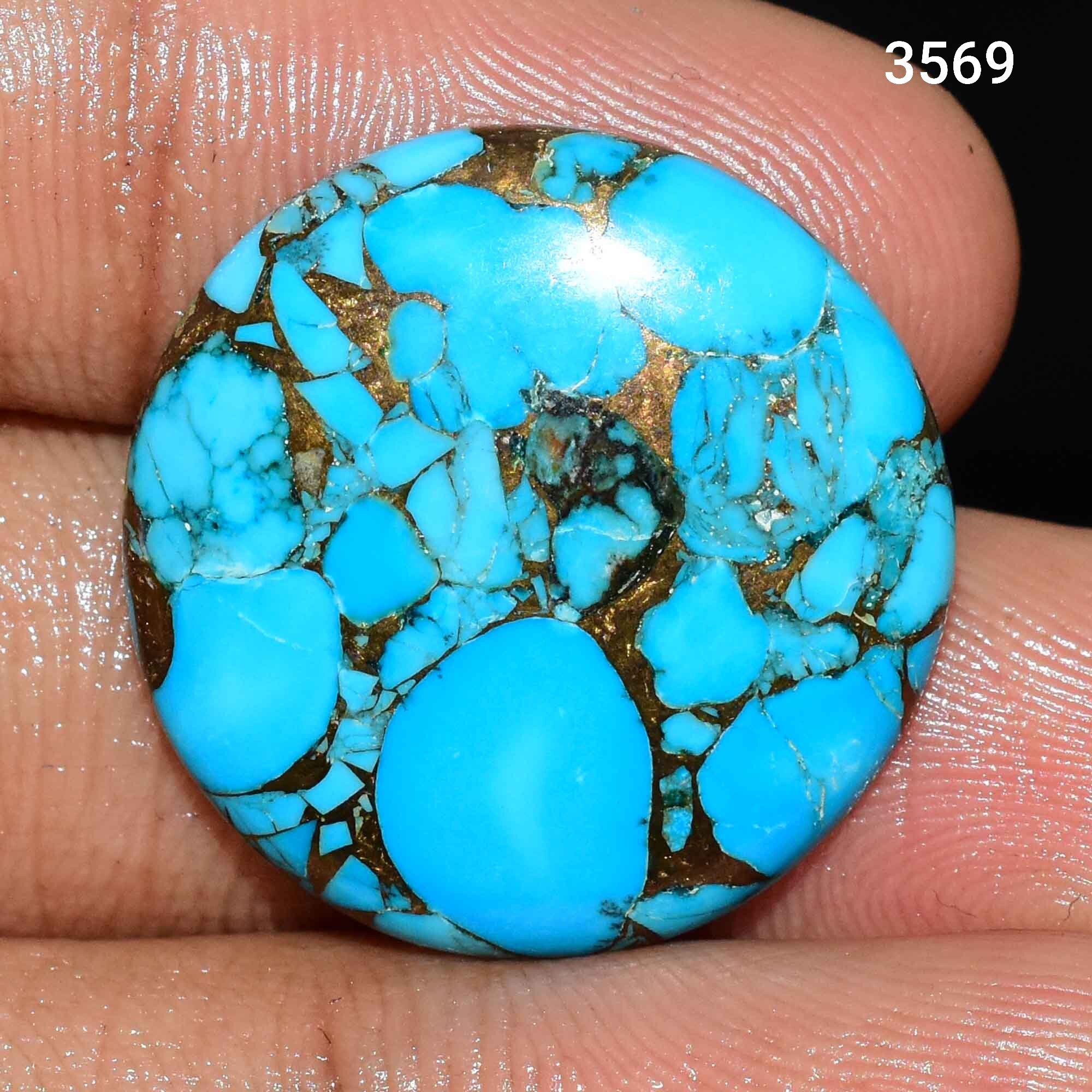 70% OFF Blue Mohave Turquoise Gemstone Mohave Blue Turquoise | Etsy