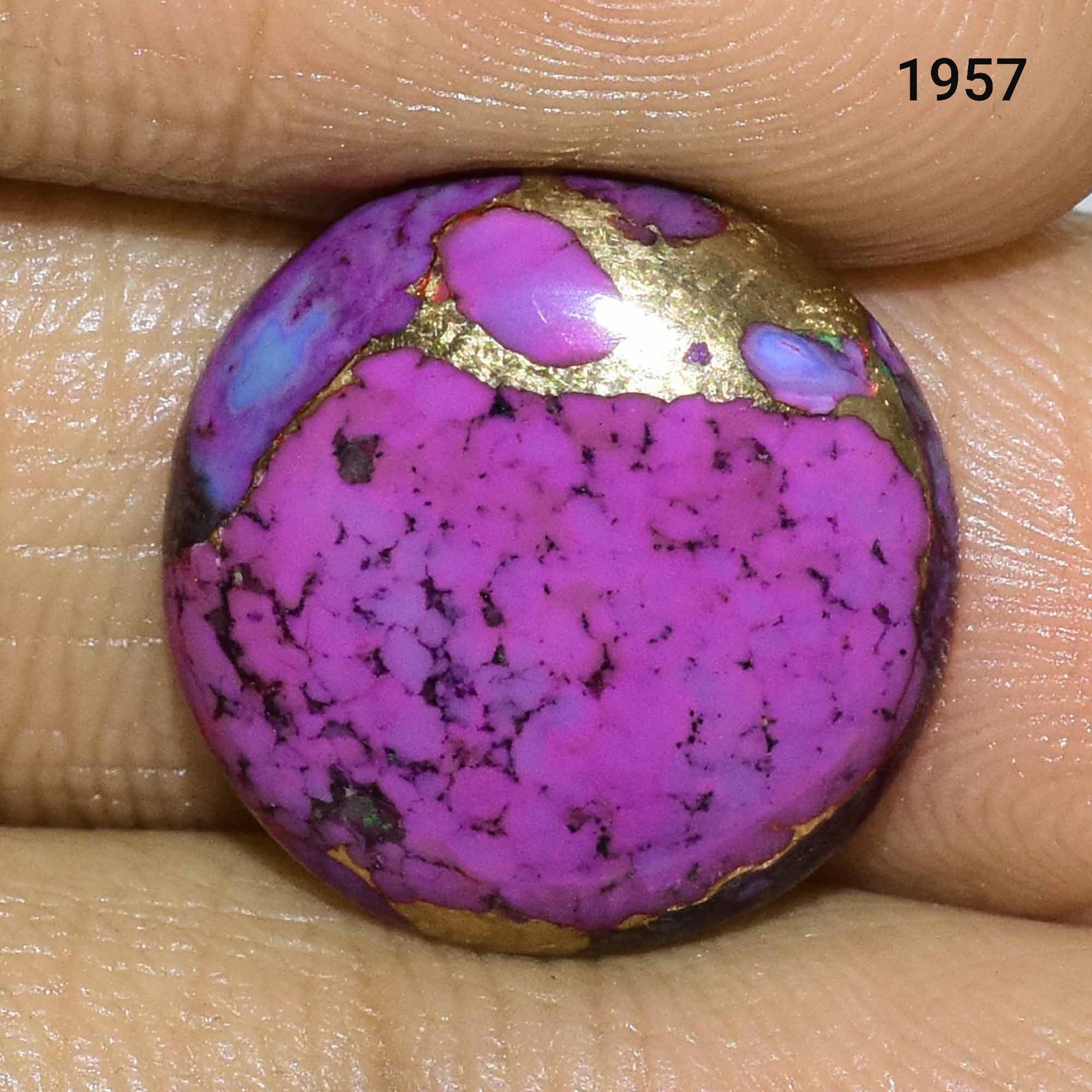 Purple Mohave Turquoise Gemstone Purple Mohave Turquoise | Etsy