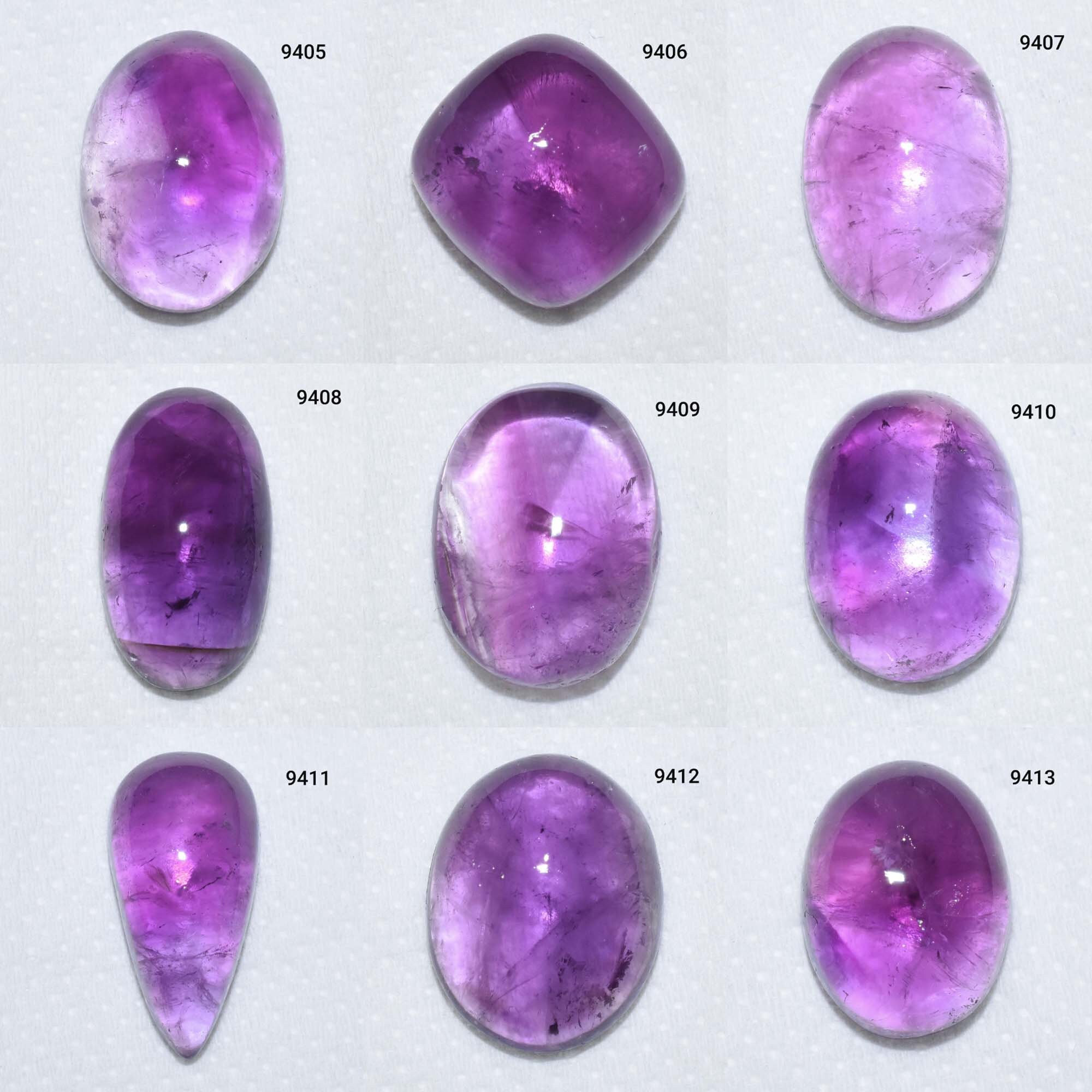 Incredible Natural African Amethyst Cabochon Amethyst - Etsy