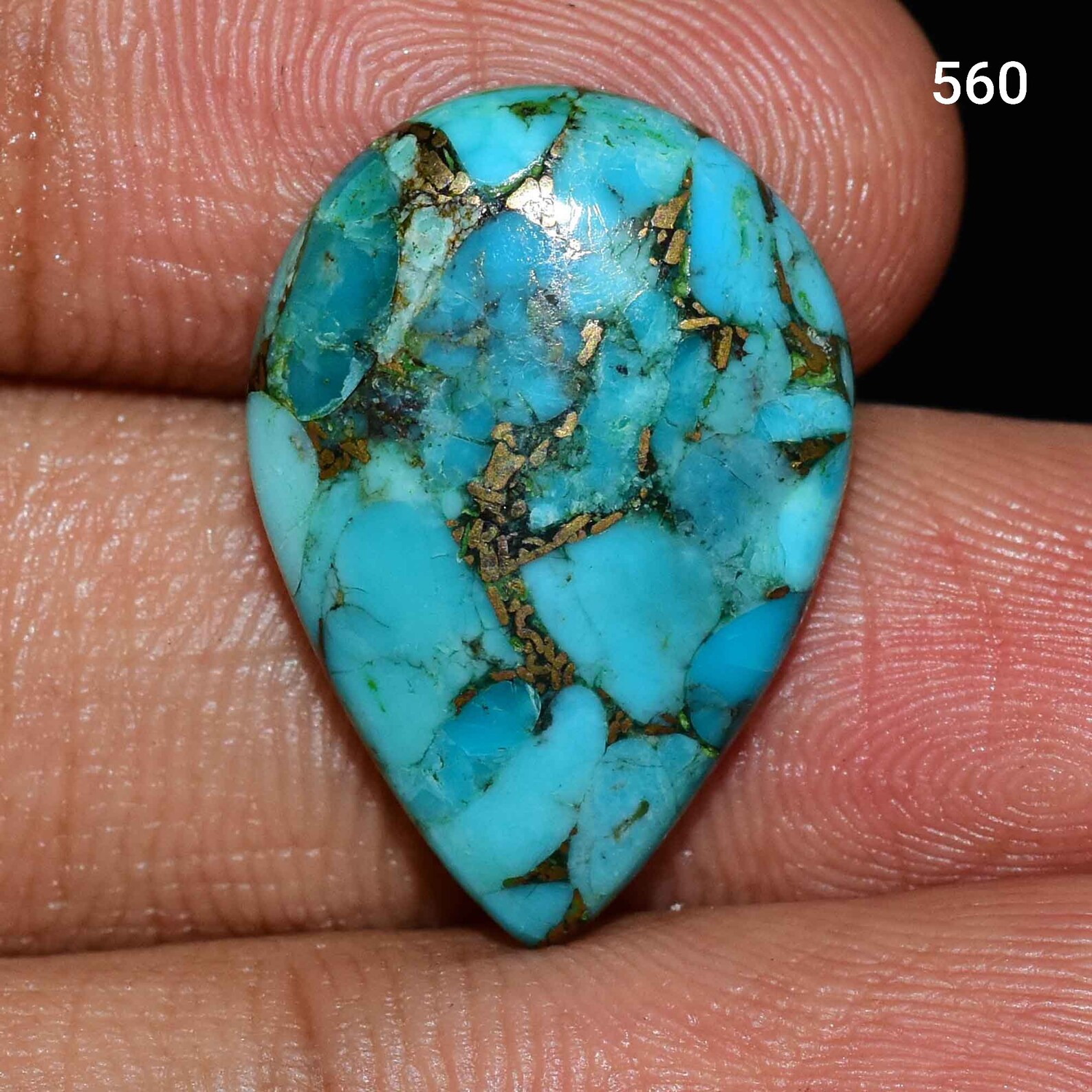 70% OFF Blue Mohave Turquoise Gemstone Mohave Blue Turquoise - Etsy UK