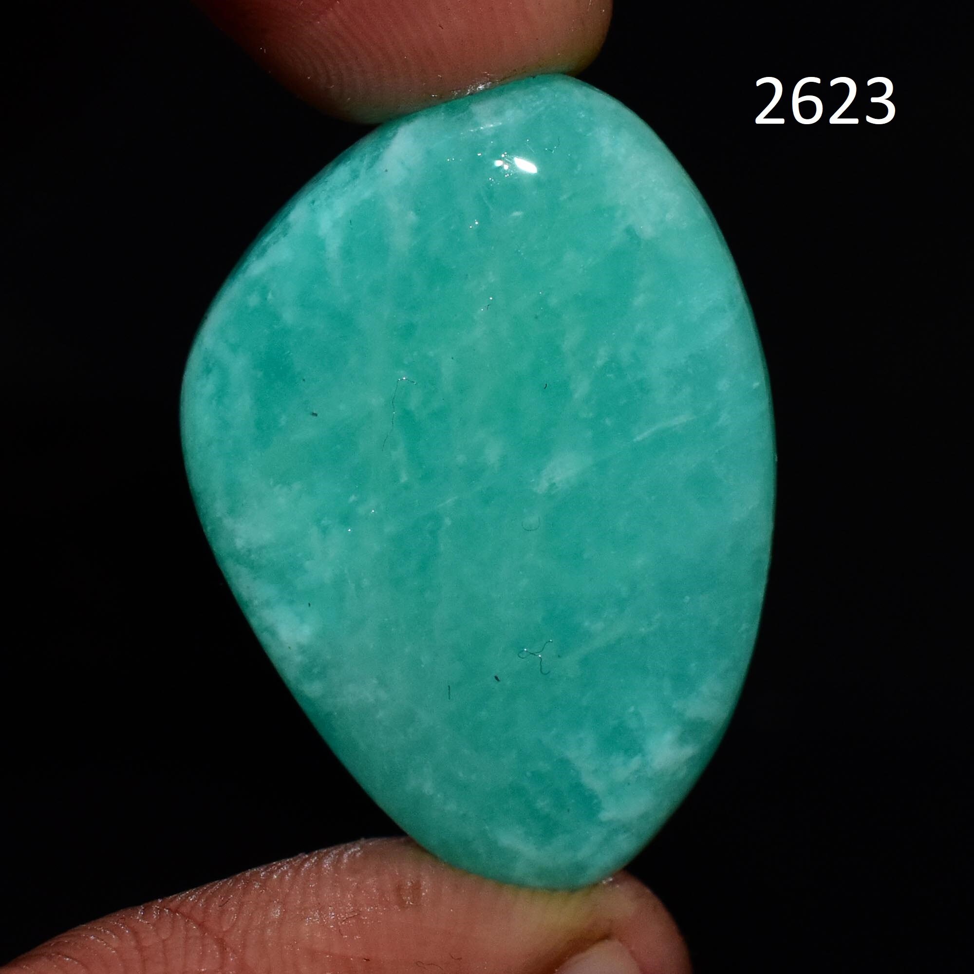 Natürliche Amazonit Edelstein Amazonit Cabochons Amazonit | Etsy