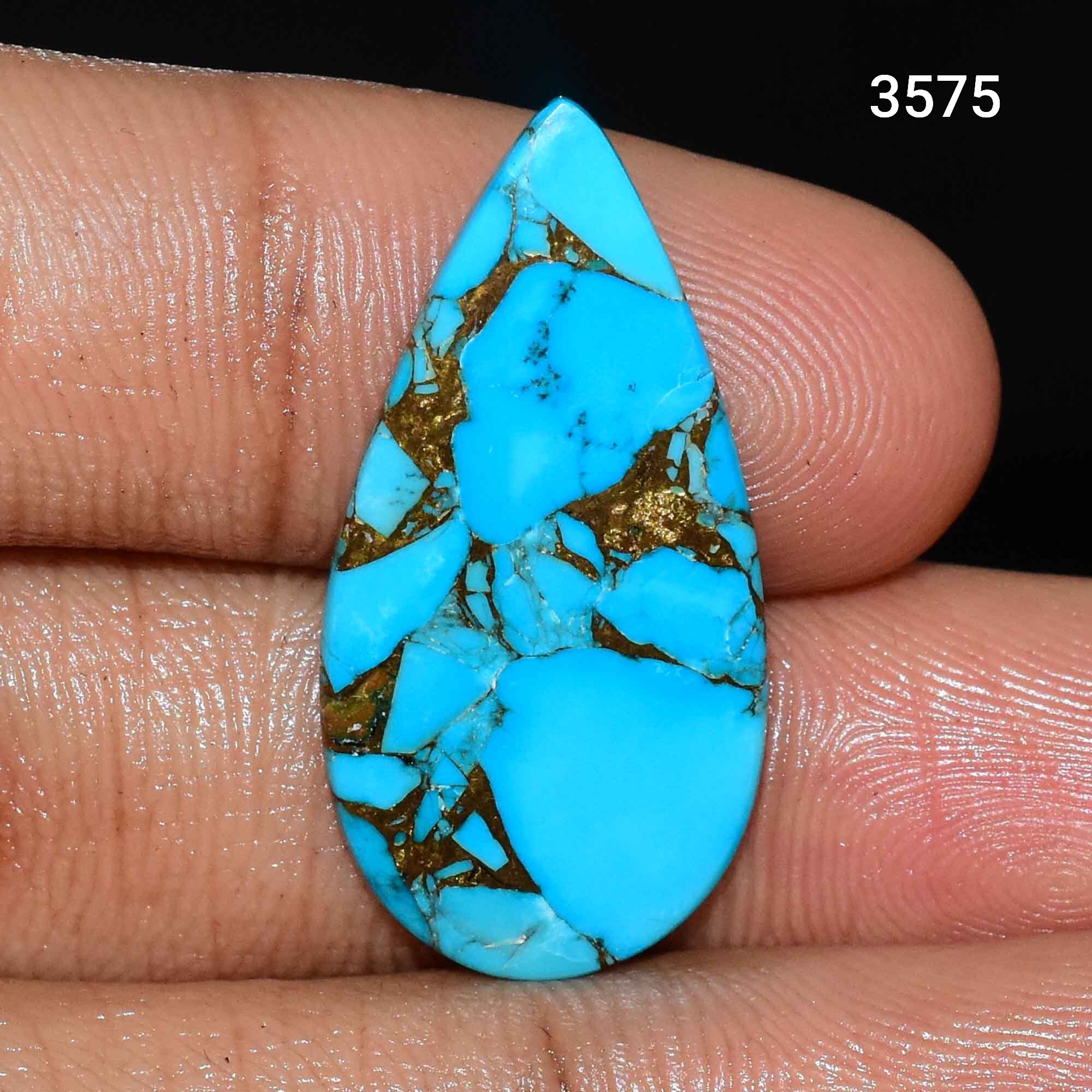 70% OFF Blue Mohave Turquoise Gemstone Mohave Blue Turquoise | Etsy