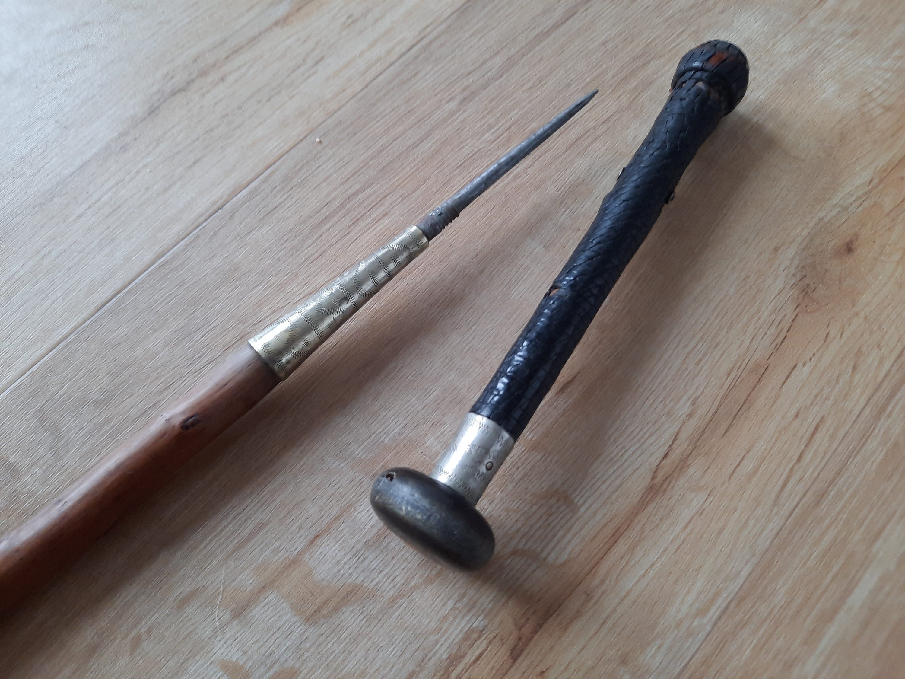 Makila Walking Stick Scarified Medlar Horn Pommel Length 89cm - Etsy