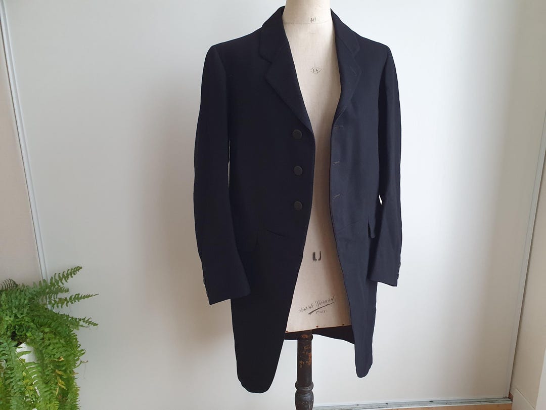 Men's Redingote Jacket Suit Circa 1900 - Etsy UK