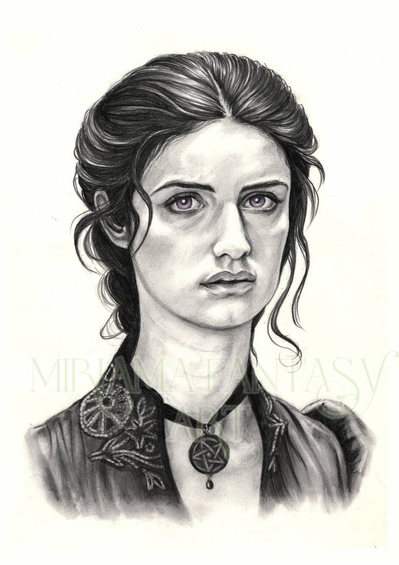 Witcher Geralt of Rivia, Yennefer of Vengerberg, Ciri of Cintra ...