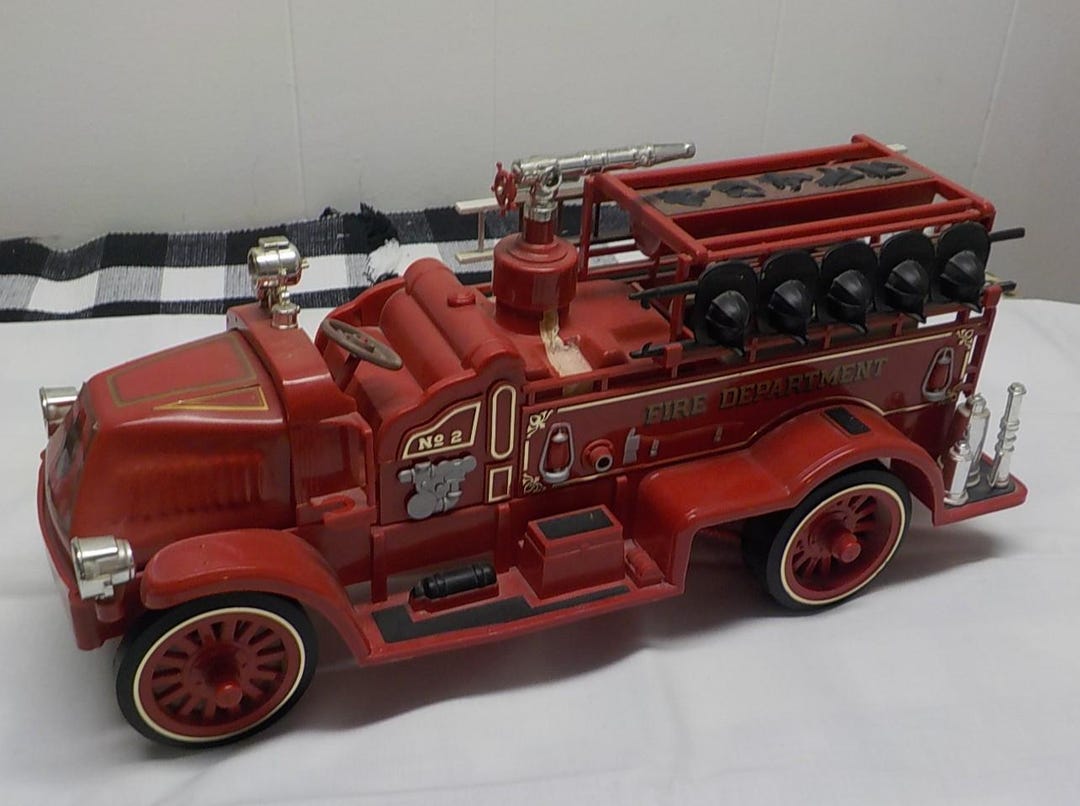Jim Beam Decanter Empty Fire Engine No 2 Mack 1917 ITEM 265 - Etsy