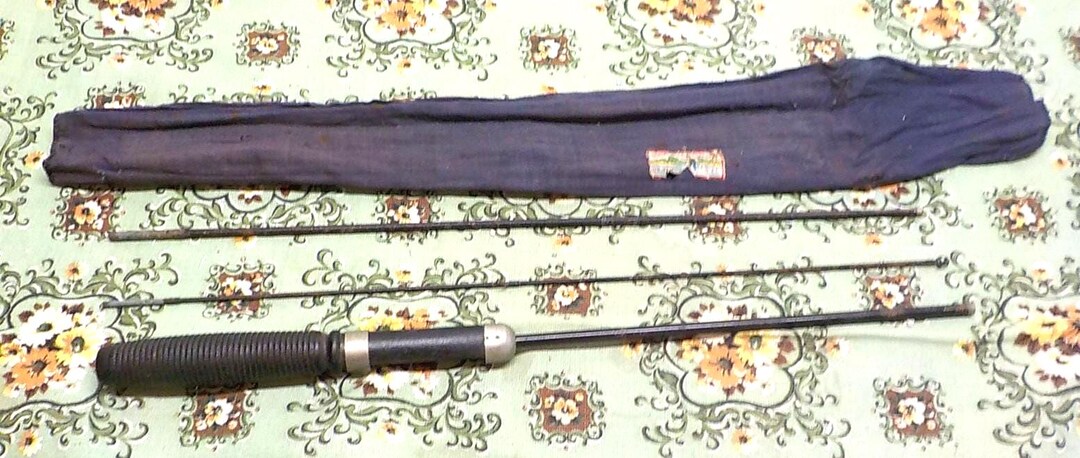 Antique Steel 3pc Fly Fishing Rod Rex 5 Ft. Item 326 - Etsy
