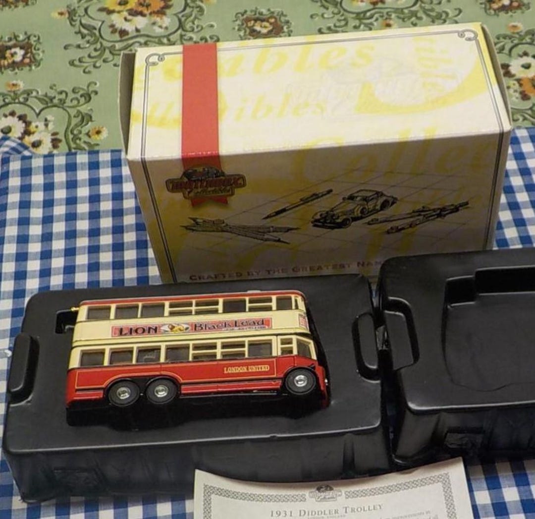 Matchbox 1995 Diecast Toy Bus 1931 Diddler Trolley in the Box Item No ...
