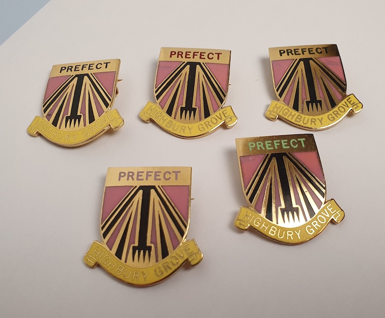 School Prefect Badge - Etsy