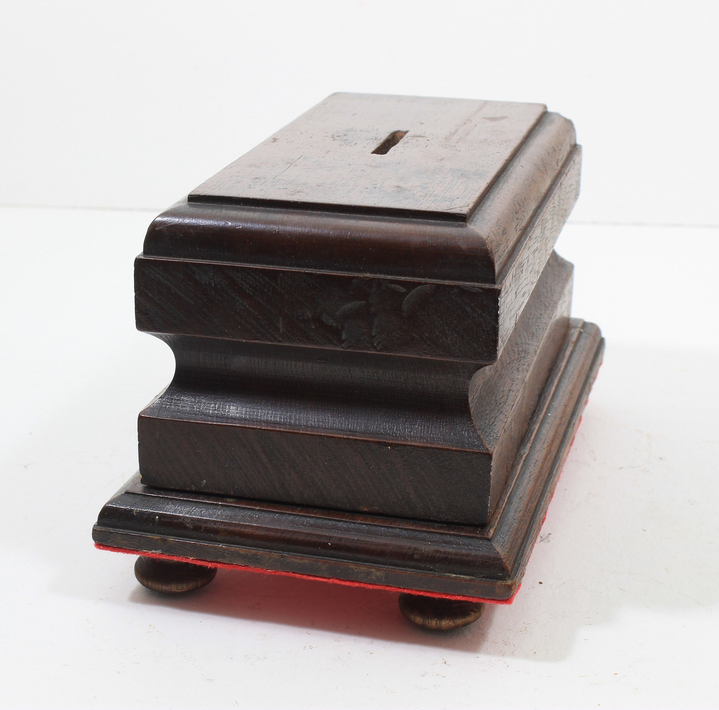 Antique Wooden Money Box, Victorian Money Saving Box - Etsy