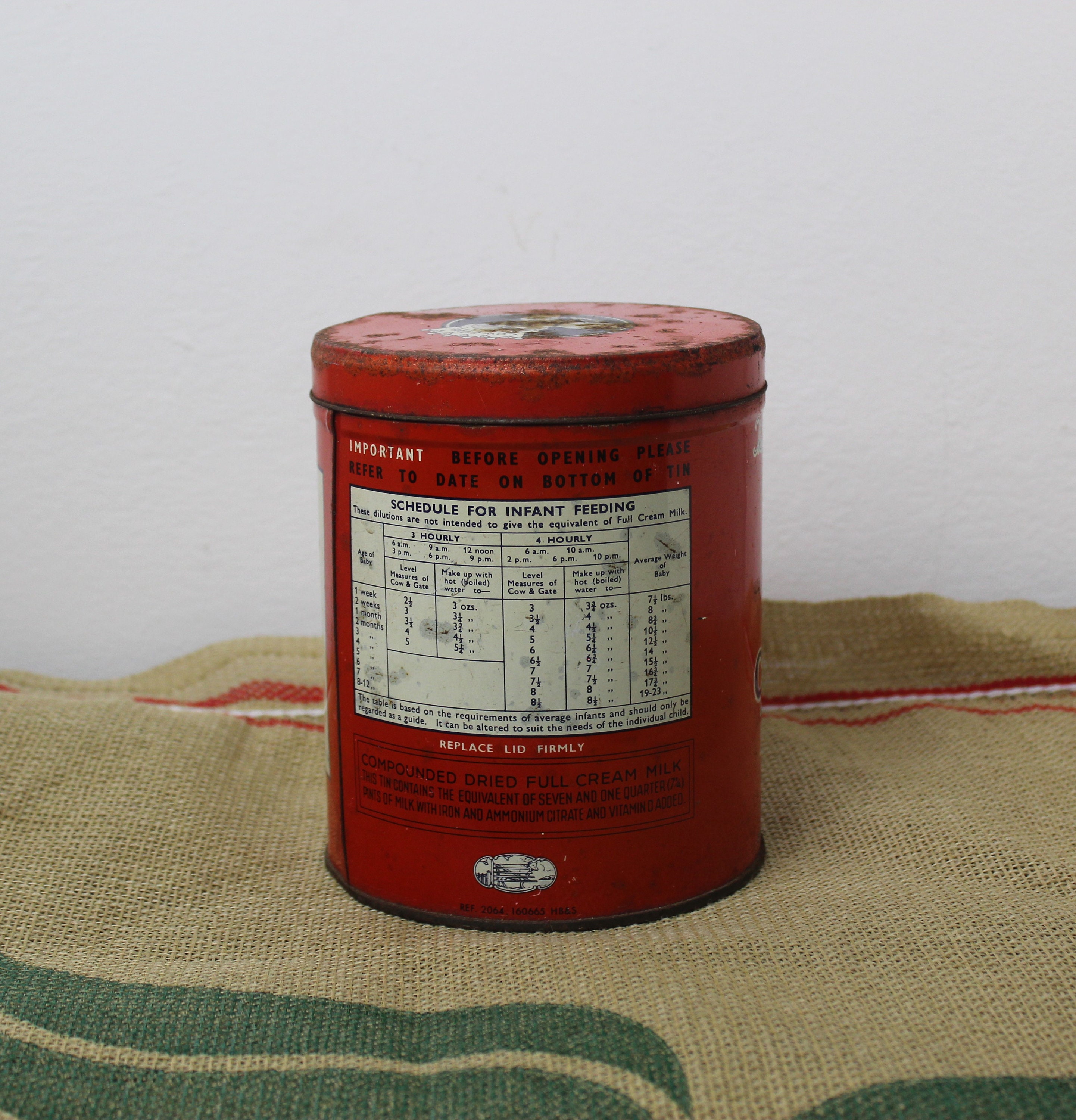 Cow and Gate Milk Formula Tin - Etsy