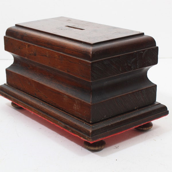 Wooden Money Box - Etsy UK