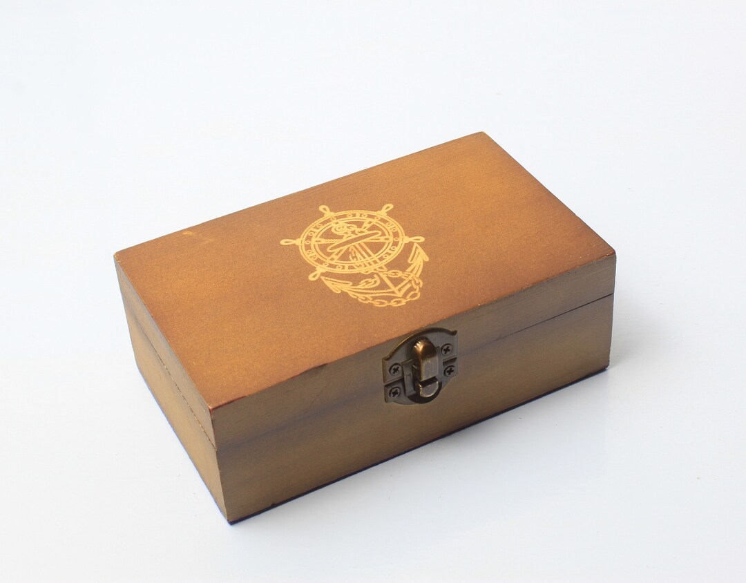 Nautical Wooden Box - Etsy