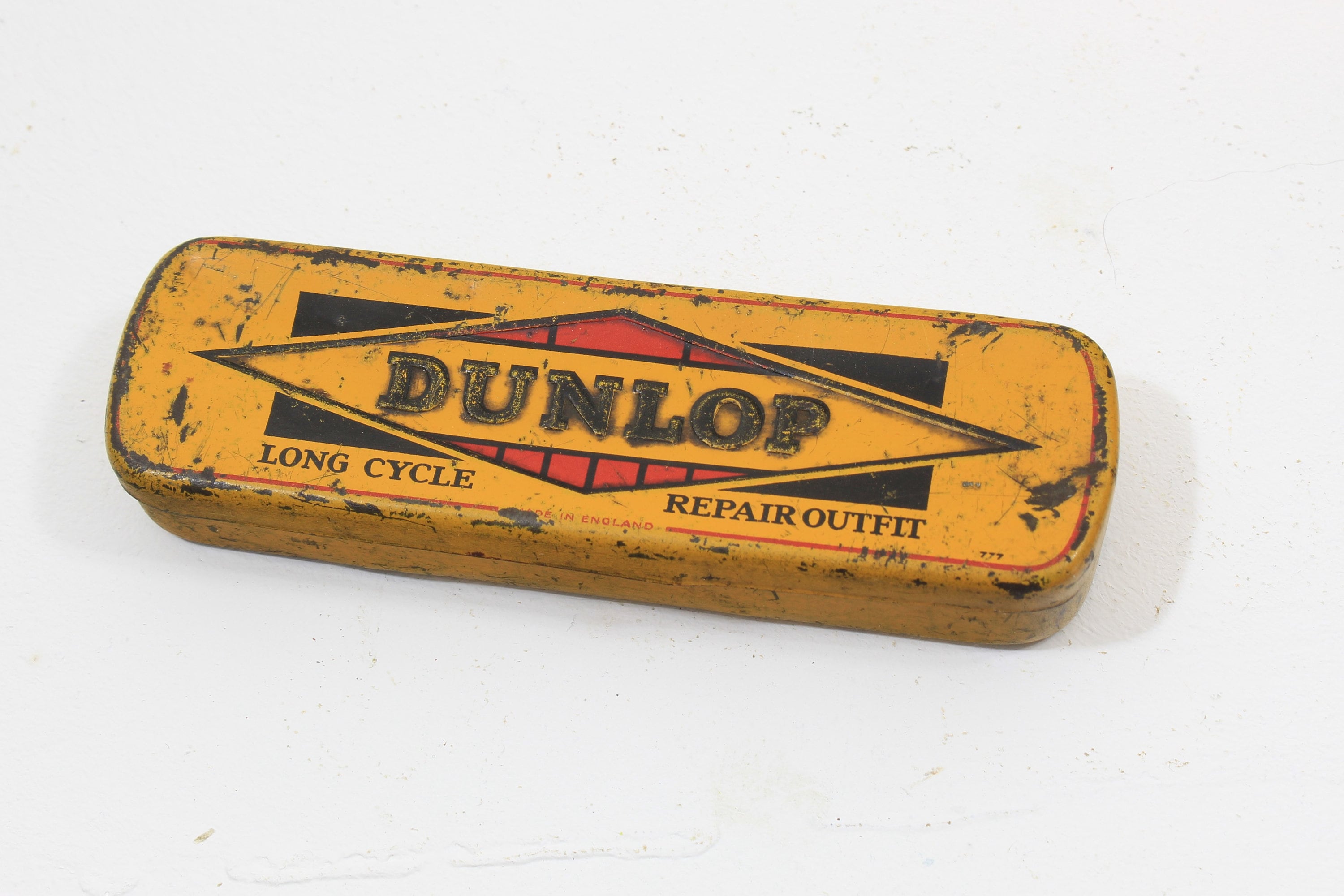 Dunlop Long Cycle Repair Outfit Vintage Bike Tyre Repair Kit Tin Etsy UK
