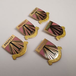 School Prefect Badge - Etsy