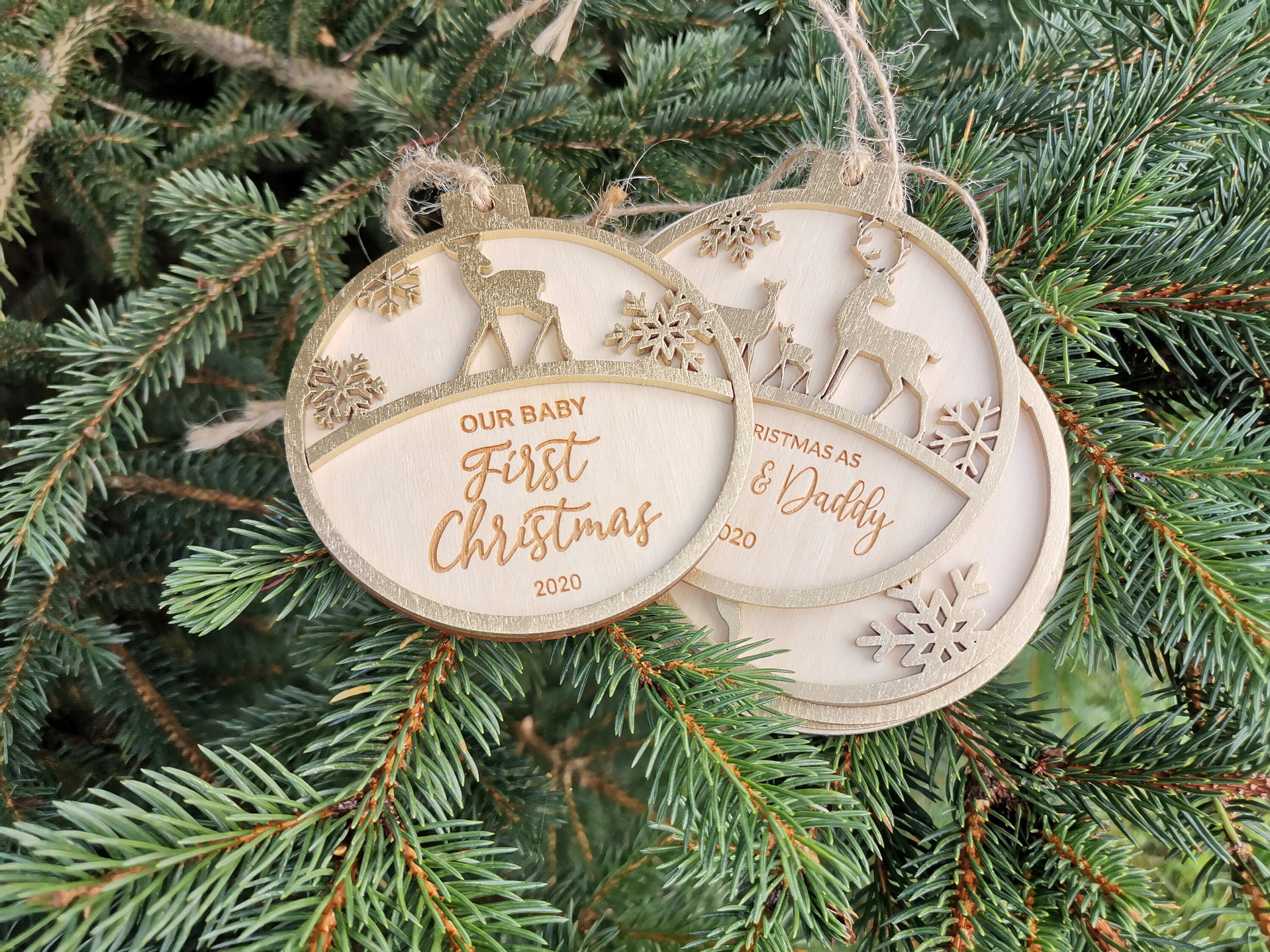 PERSONALIZED Christmas Tree Bauble CUSTOM Name Ideal Gift for | Etsy