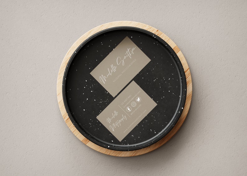 Business Card Template, Simple Business Cards, Aesthetic Cards ...