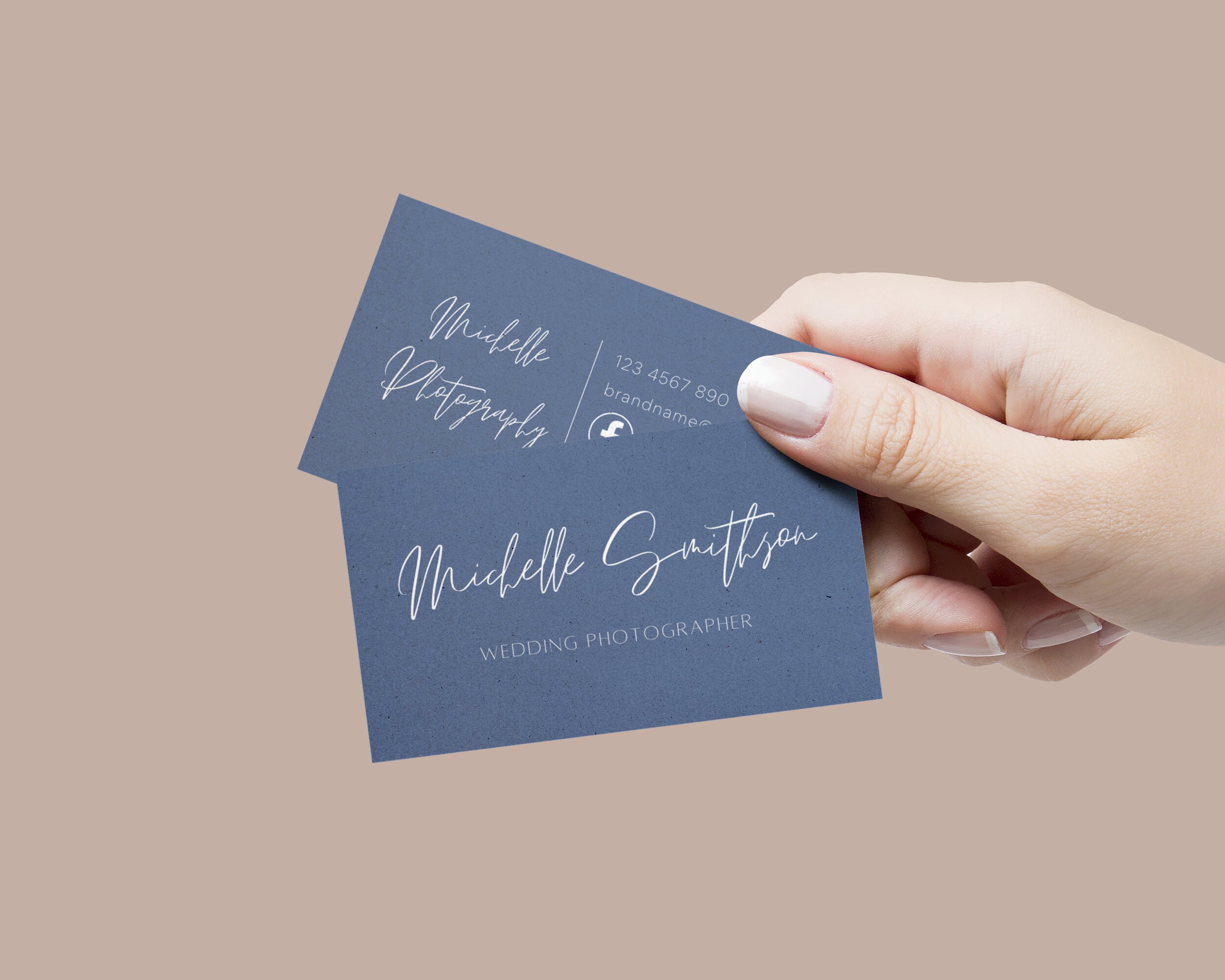 Business Card Template, Simple Business Cards, Aesthetic Cards ...