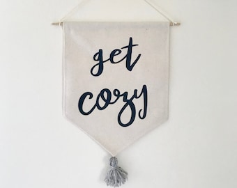 Personalized Couple Names Modern Hanging Wall Canvas Banner and Wall ...