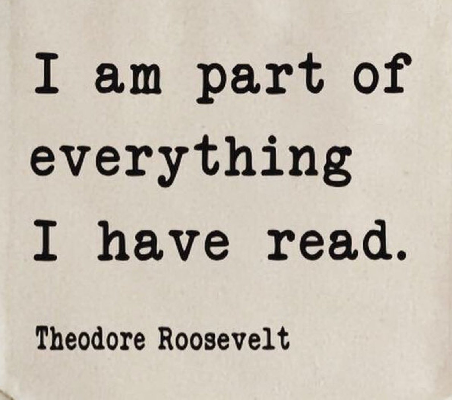 Canvas Banner Wall Hanging Book Quote | Etsy