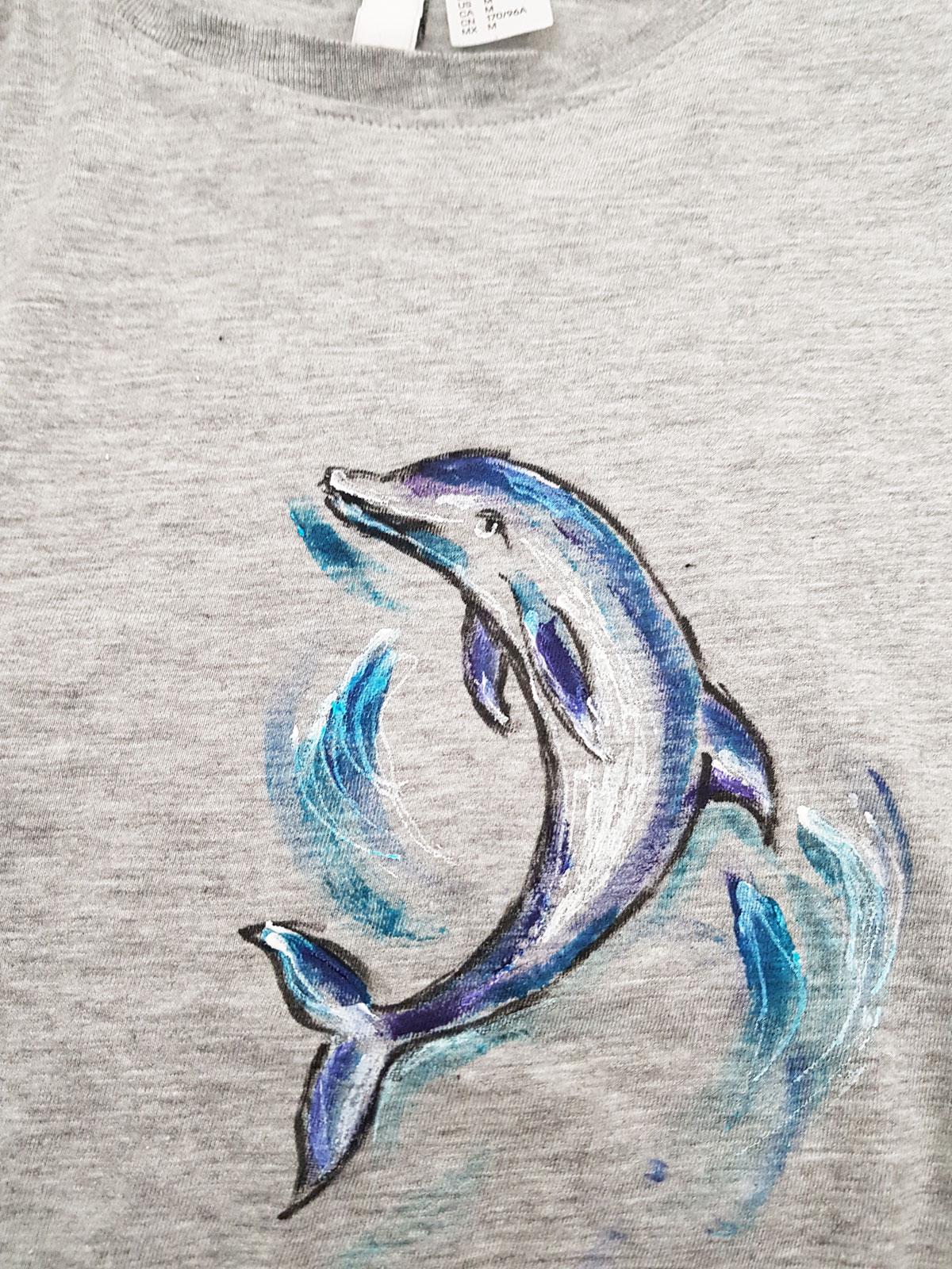 CUSTOM Order Hand Painted T- Shirt Personalised- Hand-painted Clothing ...