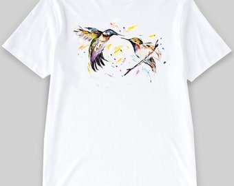 Hand Painted T Shirt - Etsy