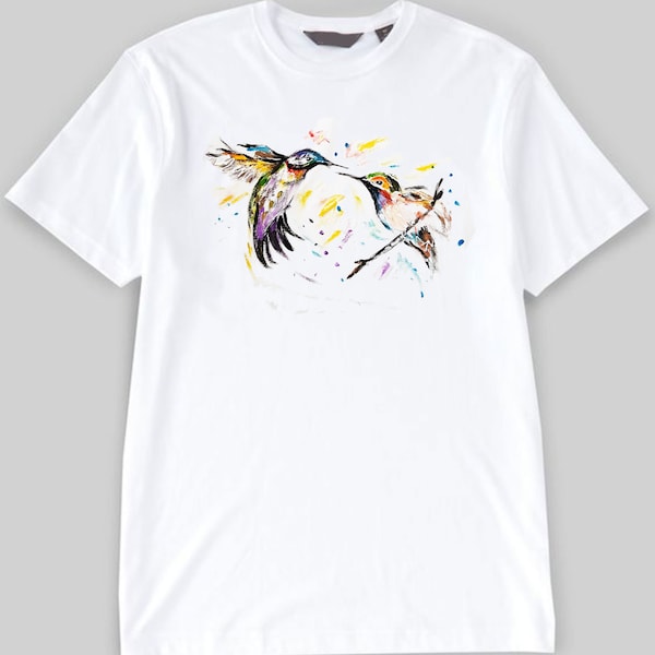 Hand Painted T Shirt - Etsy