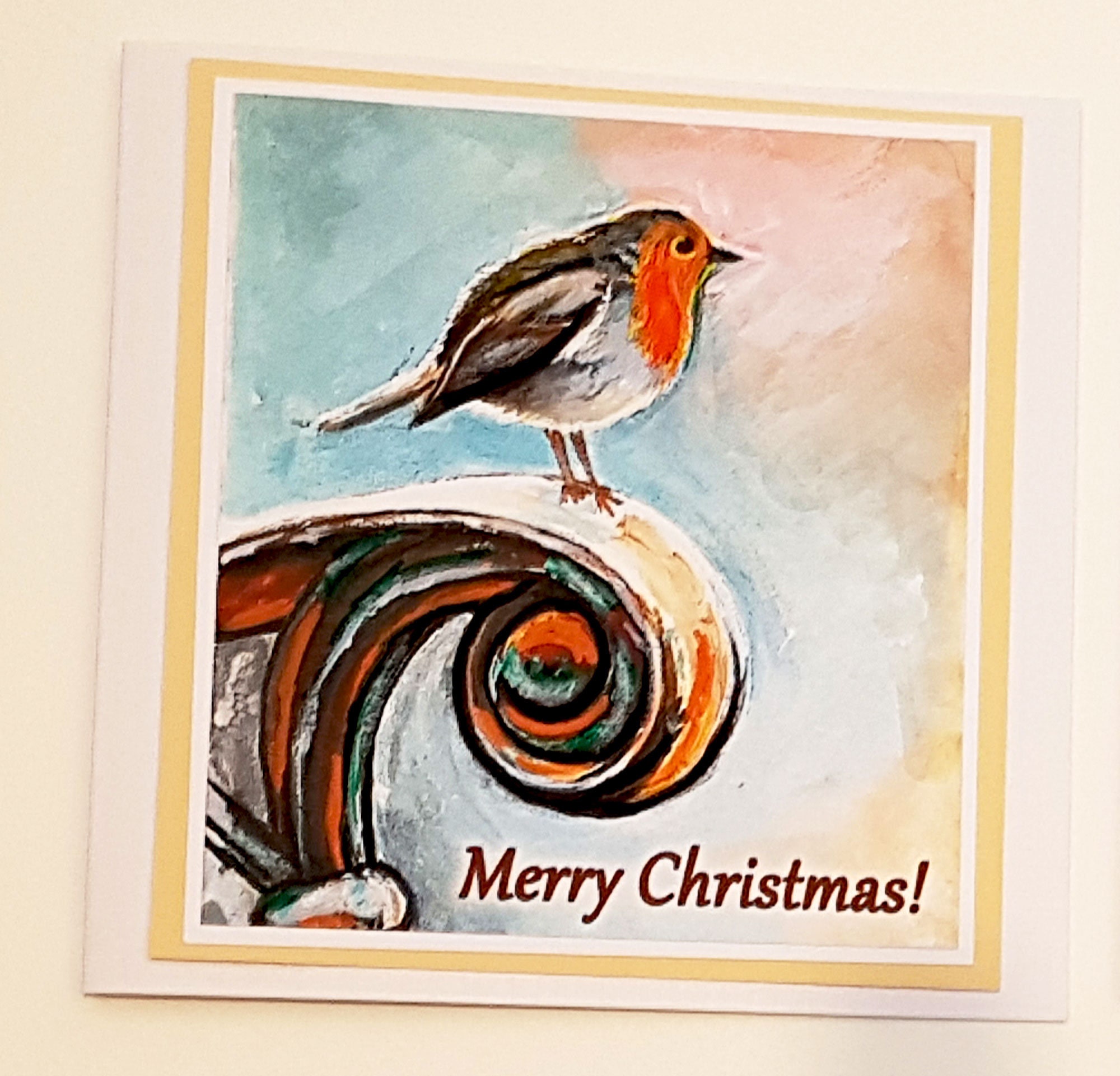 Christmas Card Robin Bird Christmas Card Festive Card - Etsy Australia