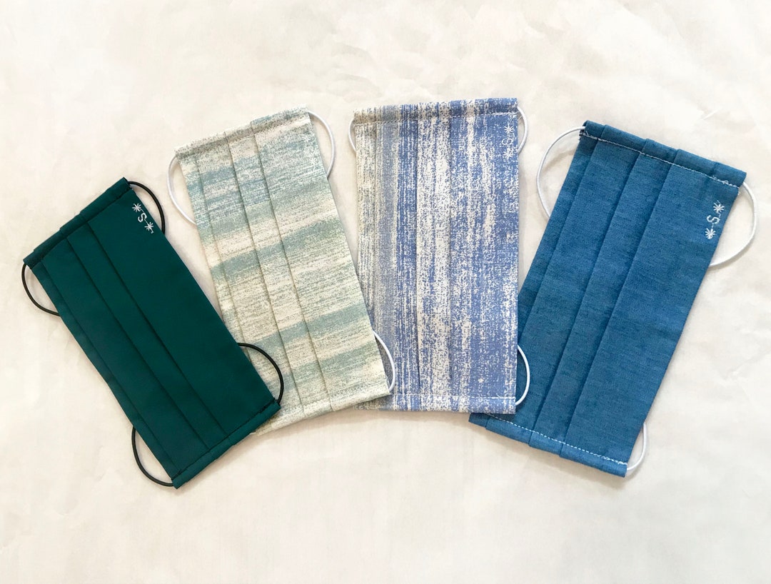 Men Face Mask, 4 Pack Face Masks, 100% Organic Face Mask Bundle ...