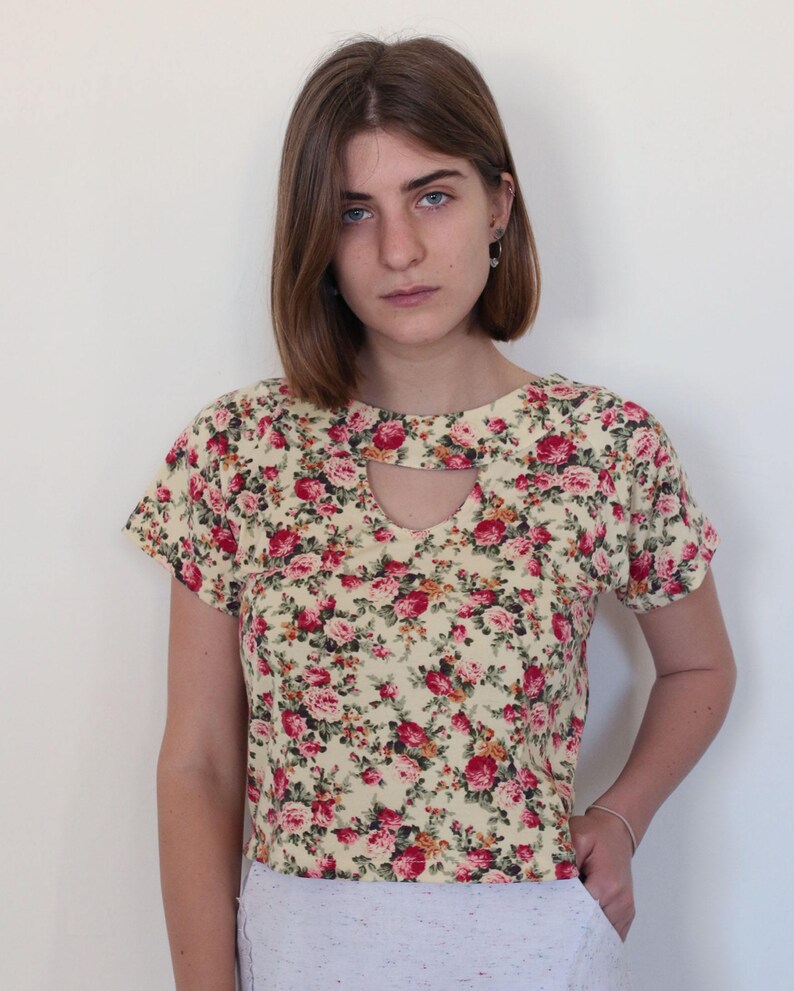 Embroidered Sheer Cotton Top Cut Out Shirt Festival Top - Etsy