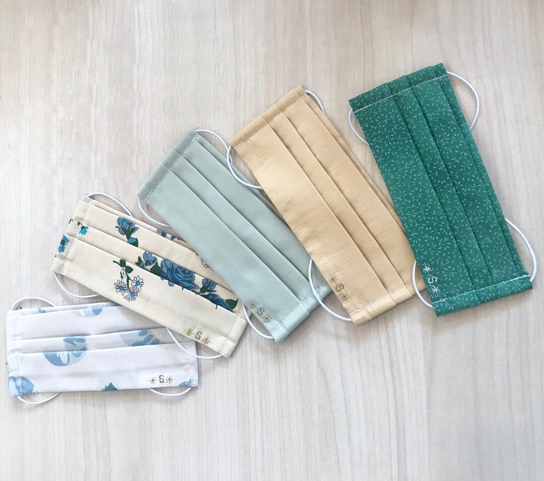 100% Organic Face Mask Bundle, 5 Pack Face Masks, Neutral Face Mask ...