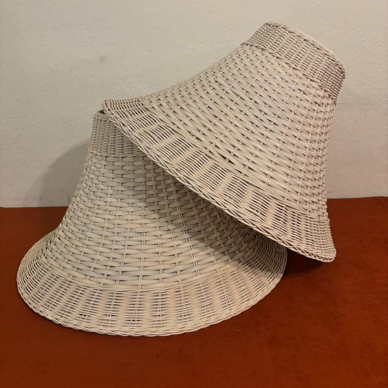 Wicker Lamp Shades - Etsy