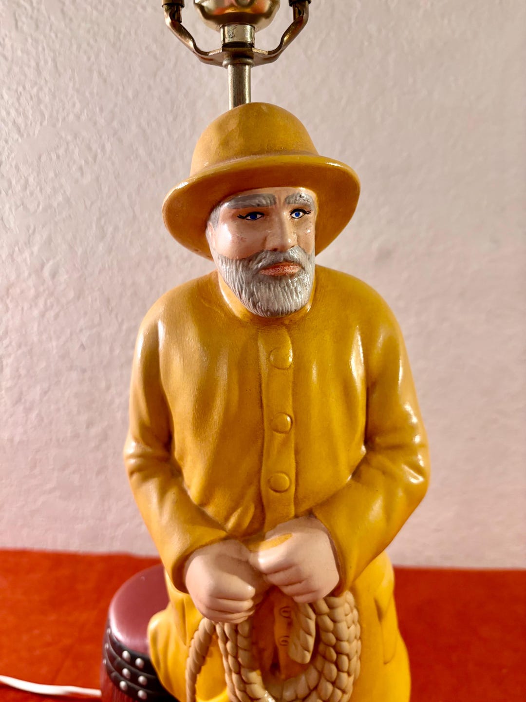 Vintage Ship Captain Nautical Lamp 21tall Hobbyists Ceramic at Florida ...