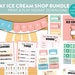 Ice Cream Shop Pretend Play Set Printable Instant Download Dramatic ...