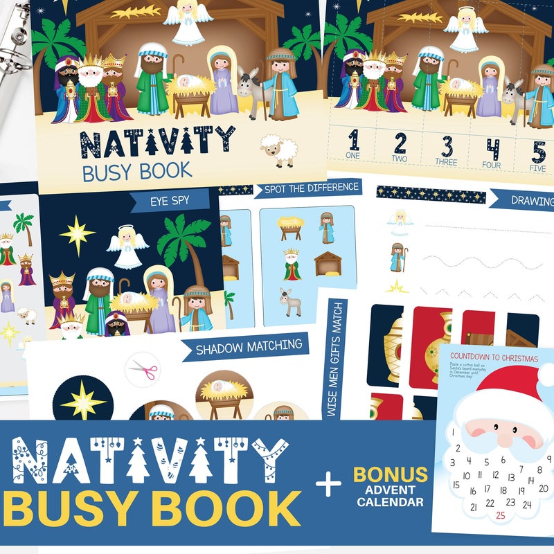 Nativity Print - Etsy