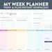 Teacher Planner, Printable Calendar, Planning Curriculum, Lesson Plan ...