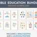 Bundle, Kids Bible Verse, Wall Art, Scripture & Learning Posters ...