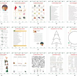 Kids Nativity Christmas Activities Worksheets Sunday School Home School ...